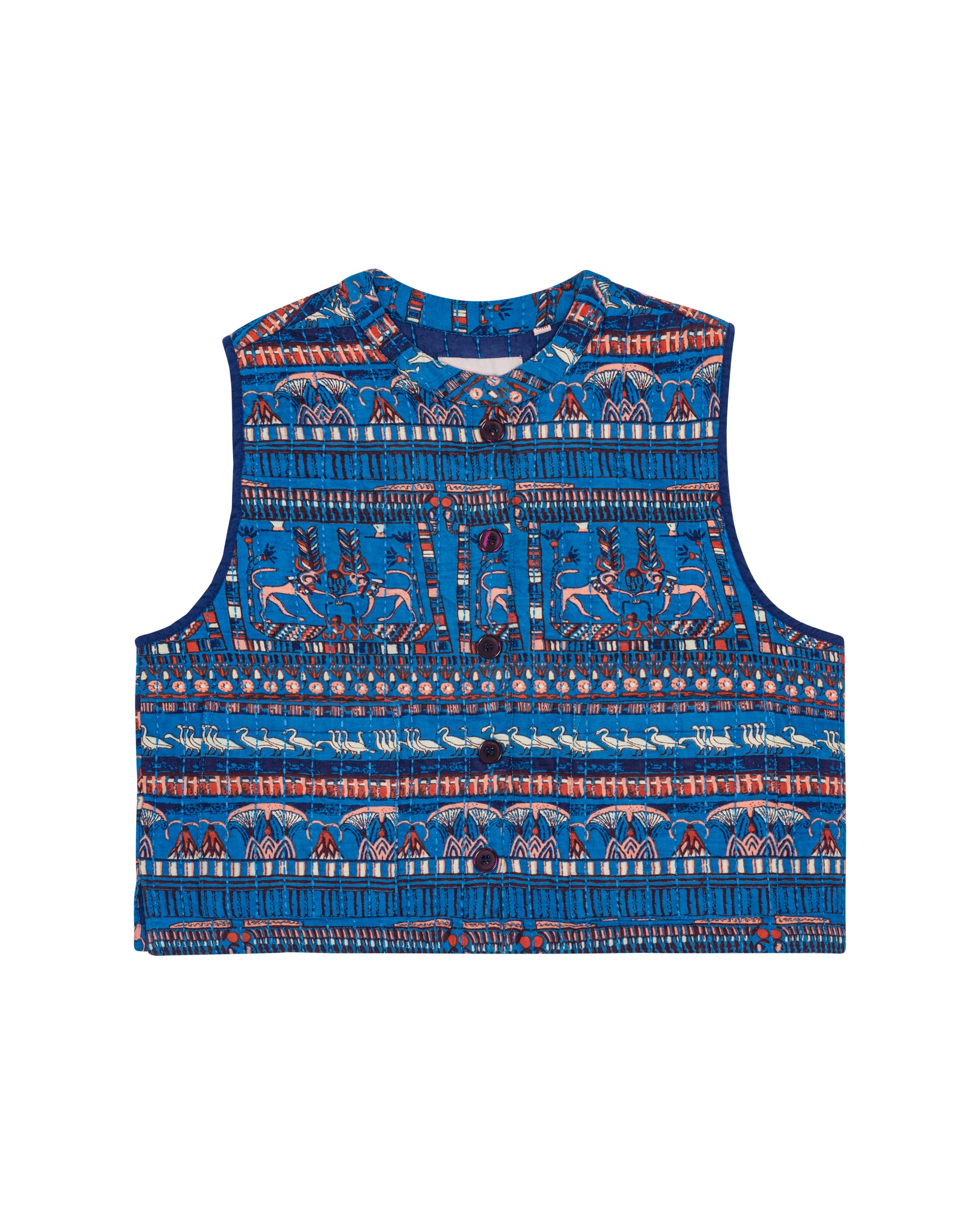 ROBERTA SHORT WAISTCOAT - HEAVEN